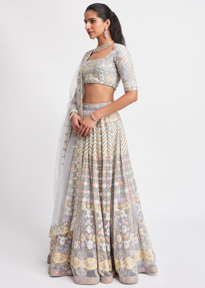 Layla Blue Bell Lehenga Set