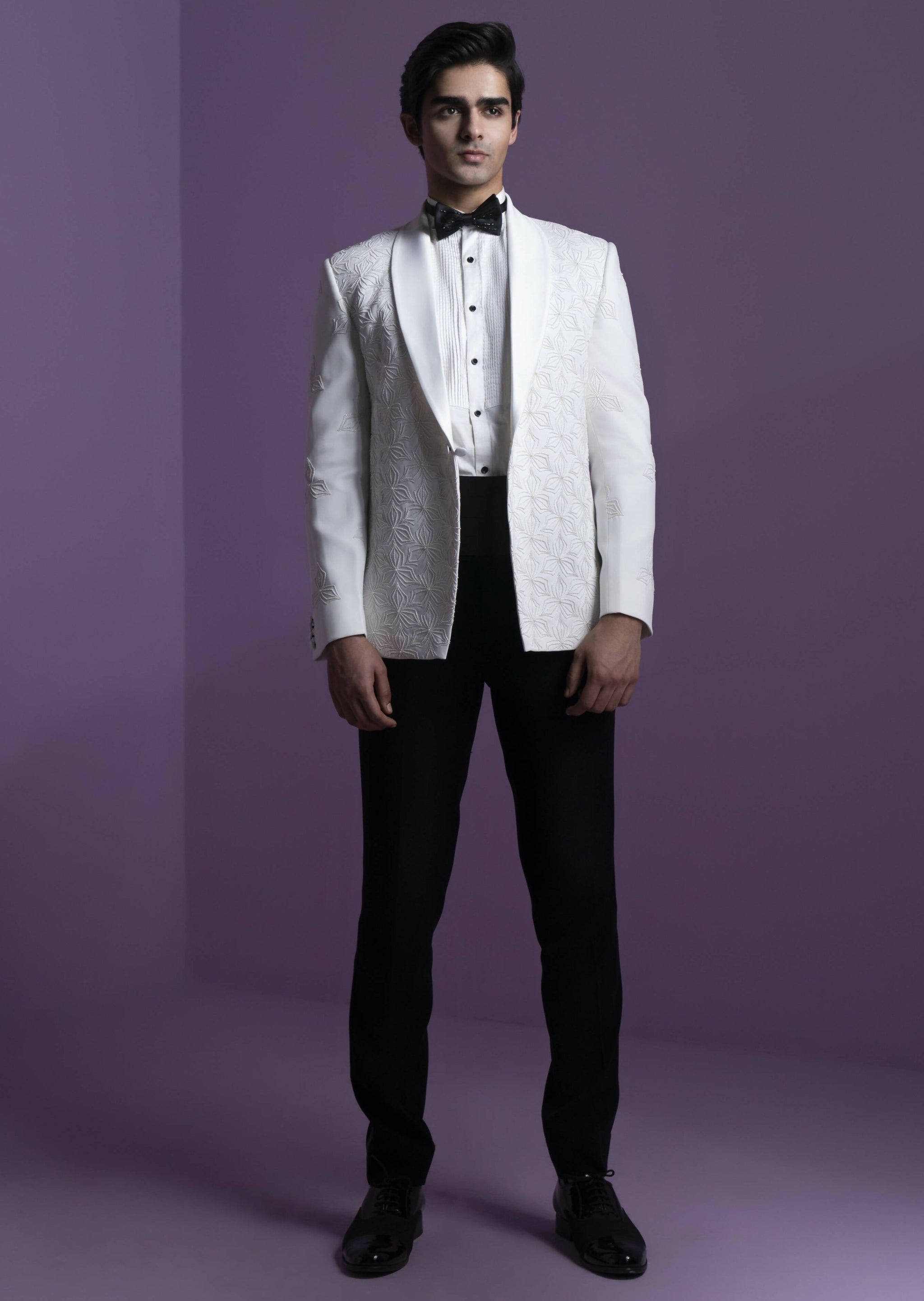 White Tuxedo Set